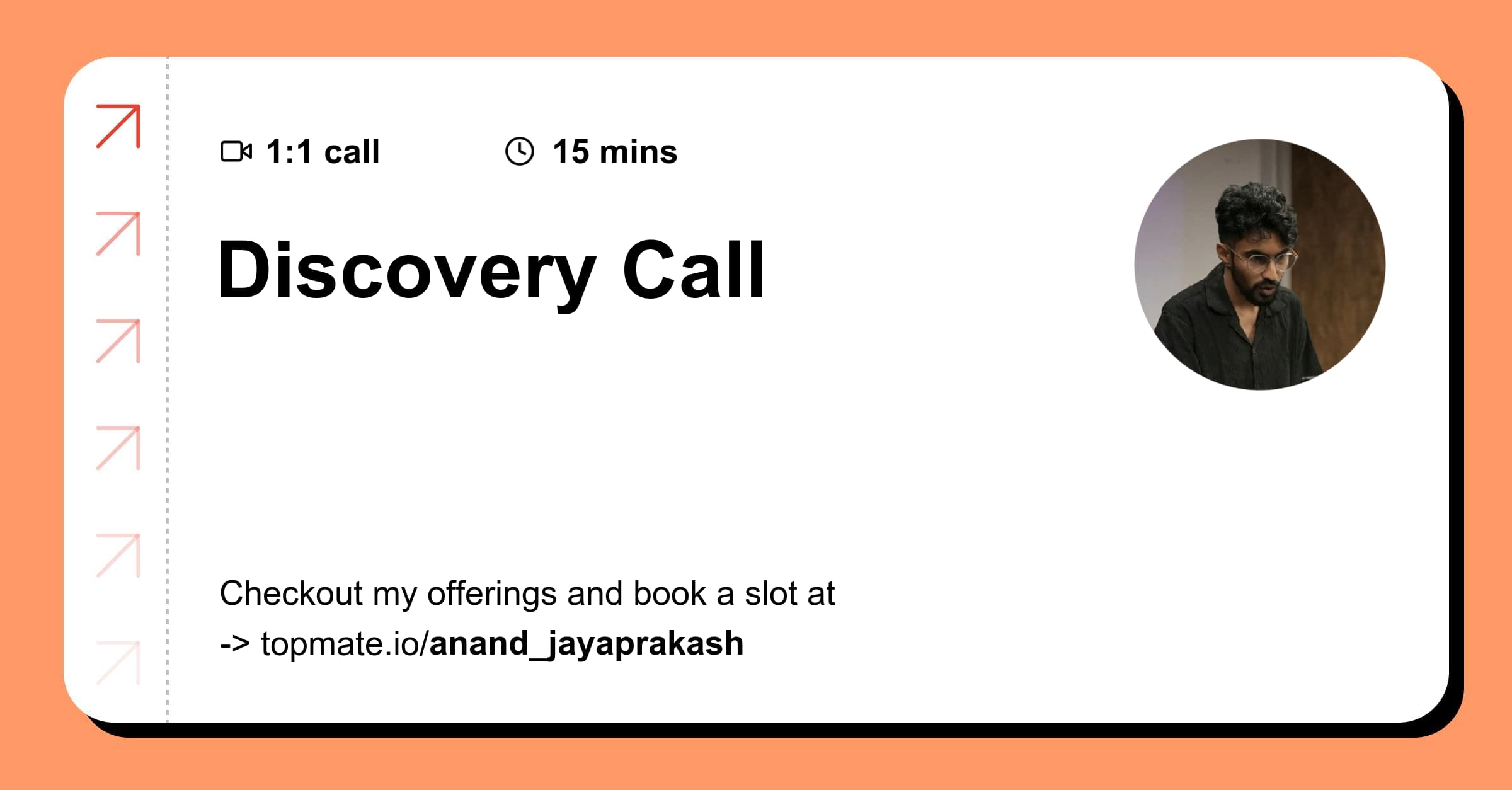 Discovery Call with Anand Jayaprakash